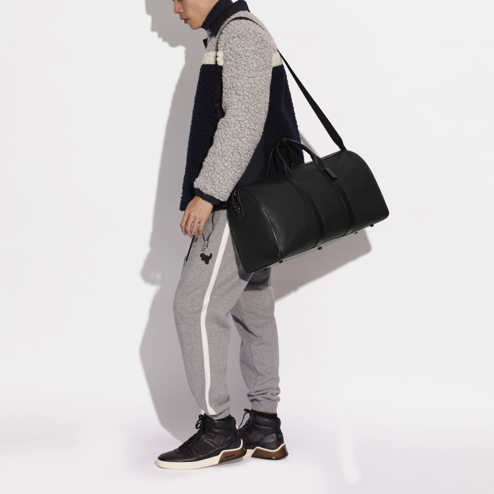 Mala Gotham Duffle Coach Preto - coach