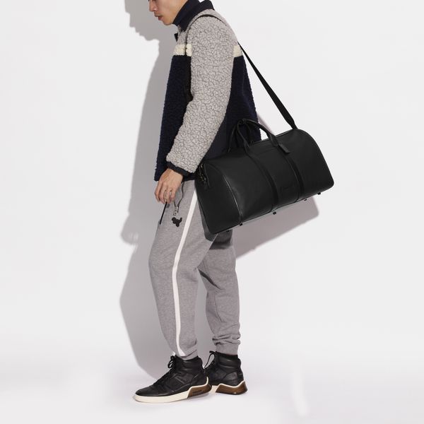 Mala Gotham Duffle Coach Preto - coach