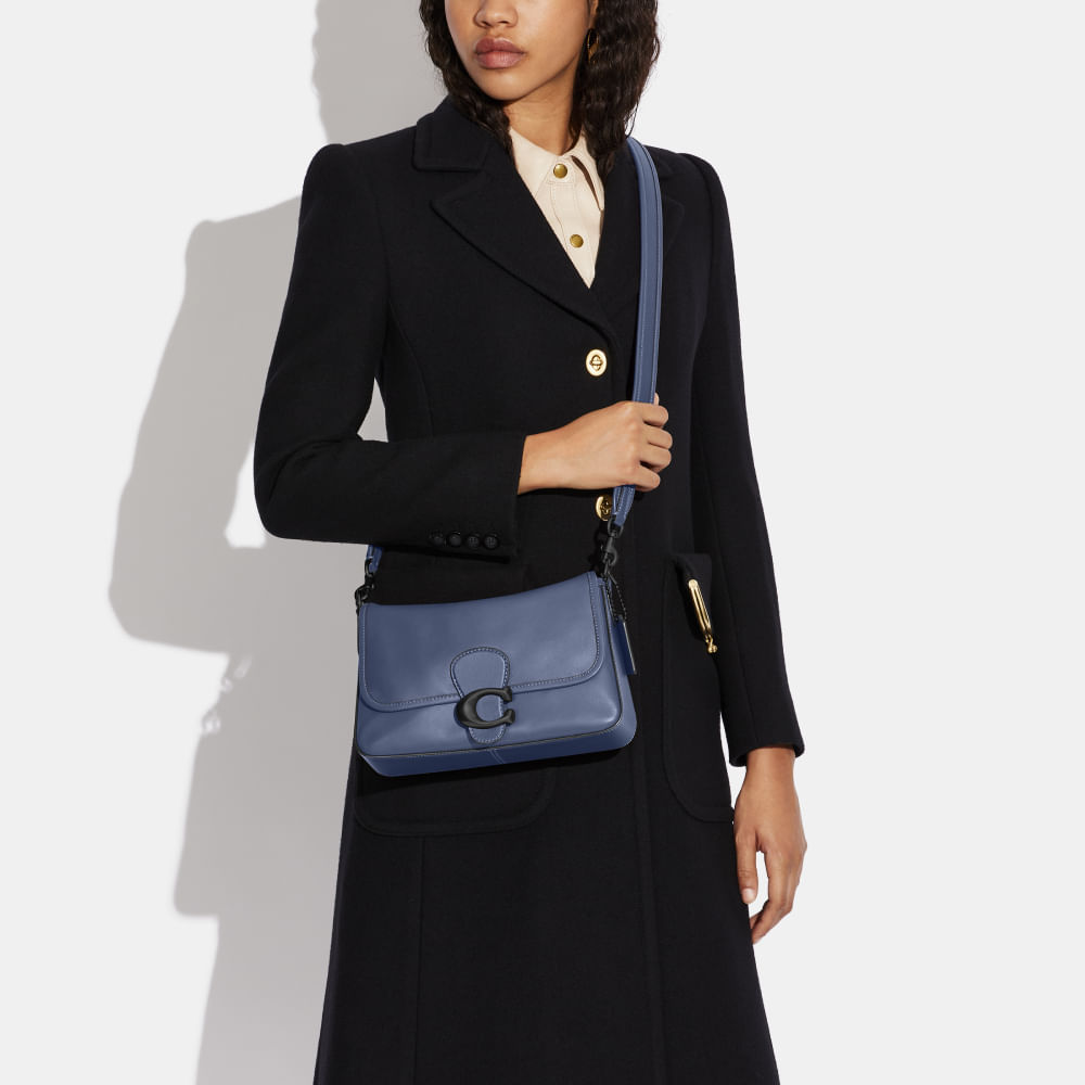 Bolsa Soft Tabby Coach Azul - coach
