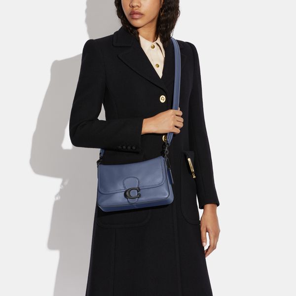 Bolsa Soft Tabby Coach Azul - coach