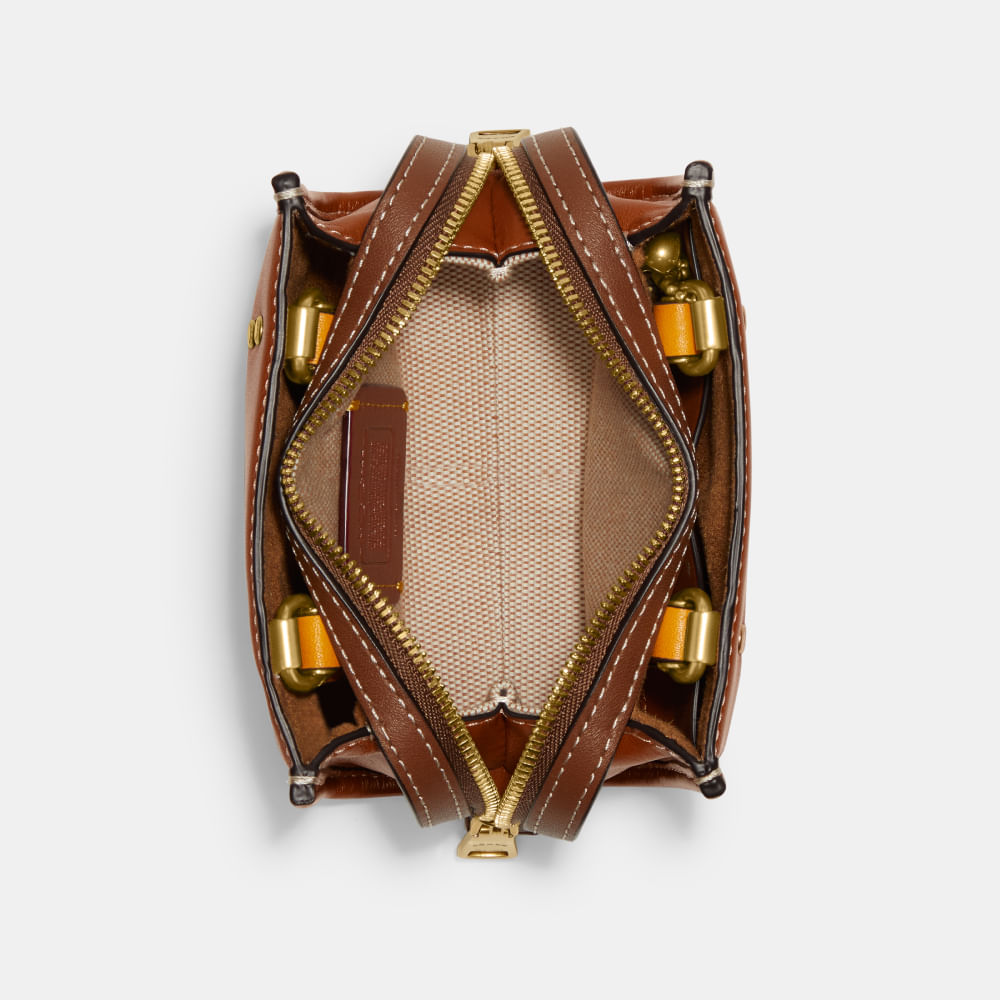Bolsa Mini Rogue 12 Jacquard Signature Coach - coach