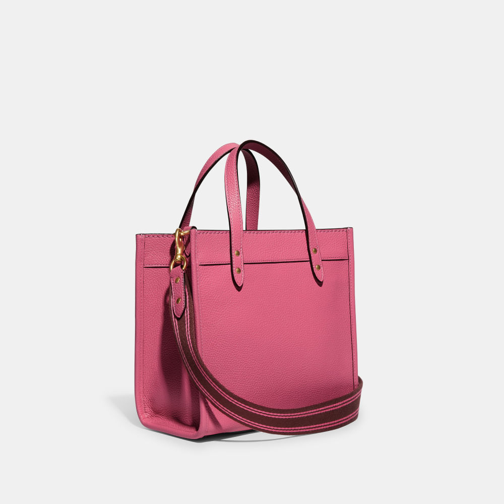 Bolsa Field Tote 22 Coach Rosa - coach
