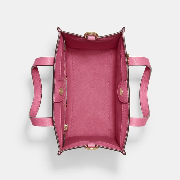 Bolsa Field Tote 22 Coach Rosa - coach