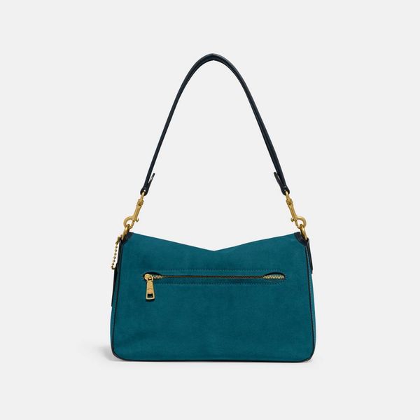 Bolsa Soft Tabby Colorblock Coach Azul - coach