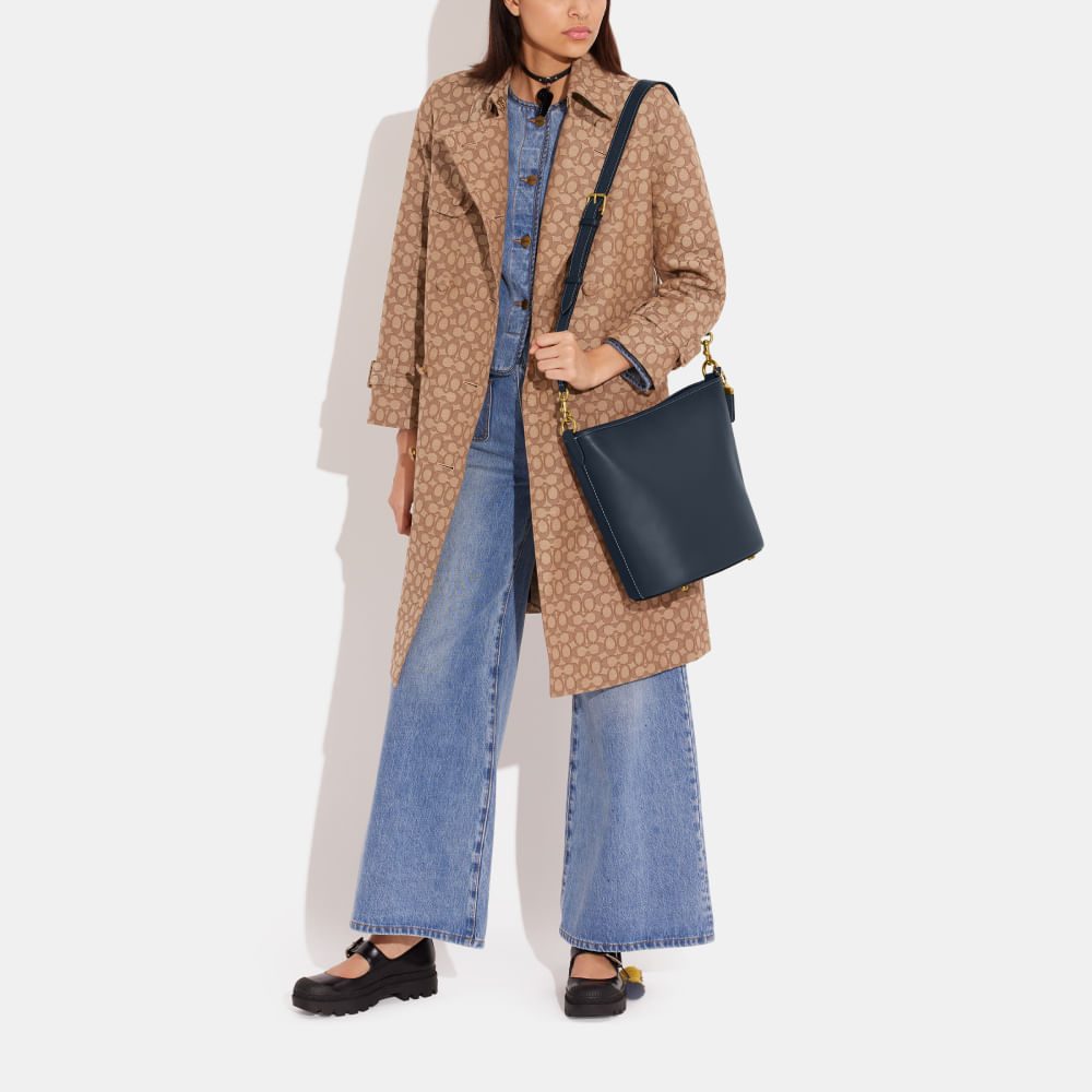 Bolsa Dakota Bucket Coach Azul - coach