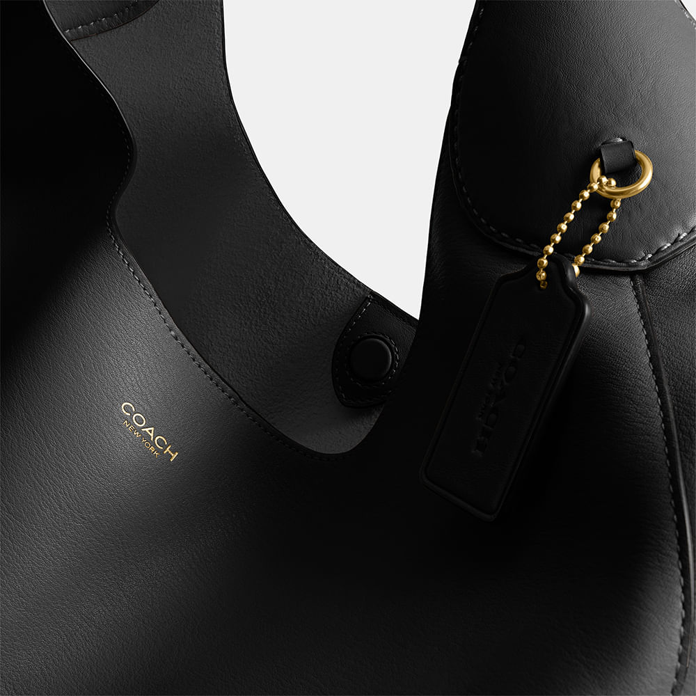 Bolsa Brooklyn Shoulder 39 Coach Preto - coach