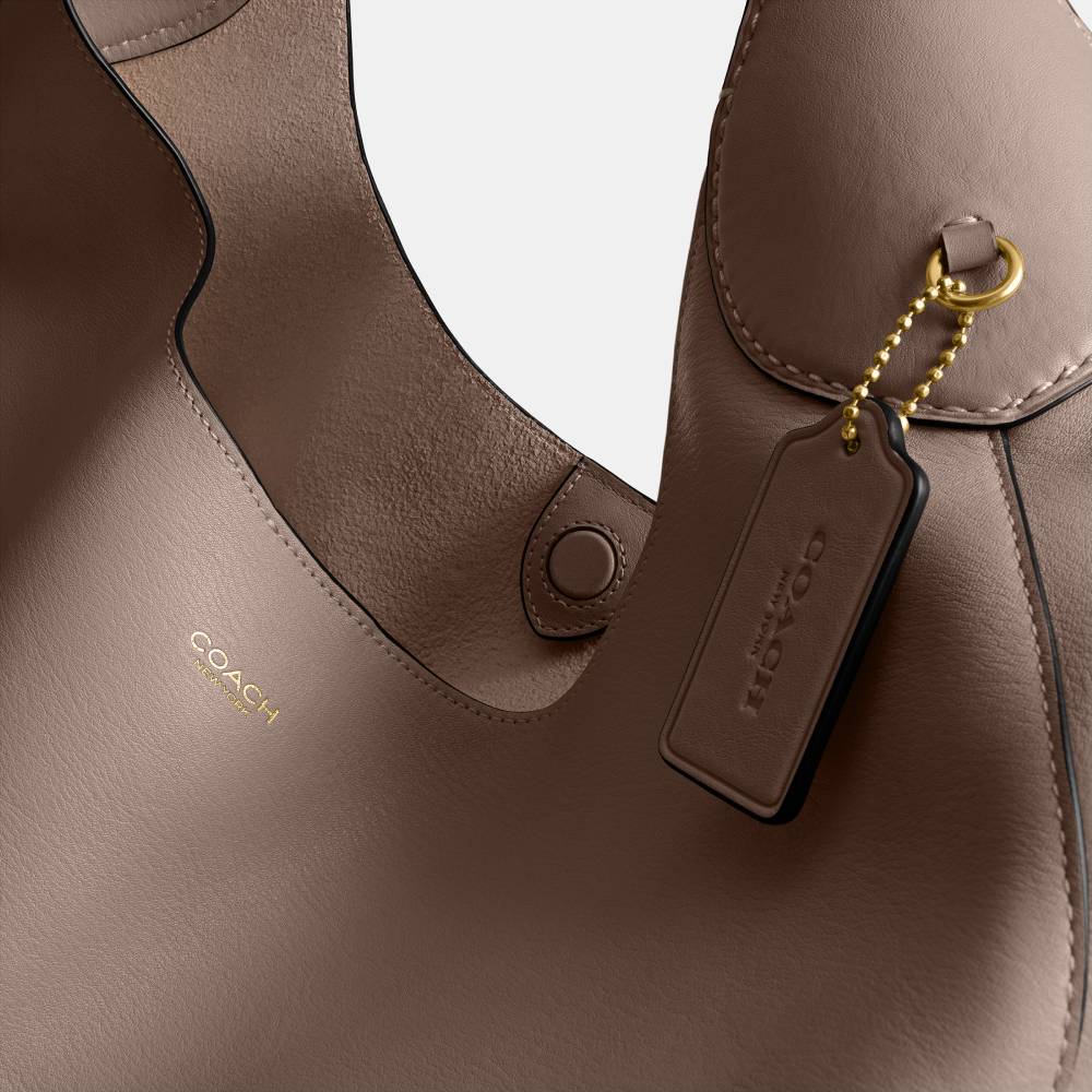 Bolsa Brooklyn Shoulder 39 Coach Marrom - coach