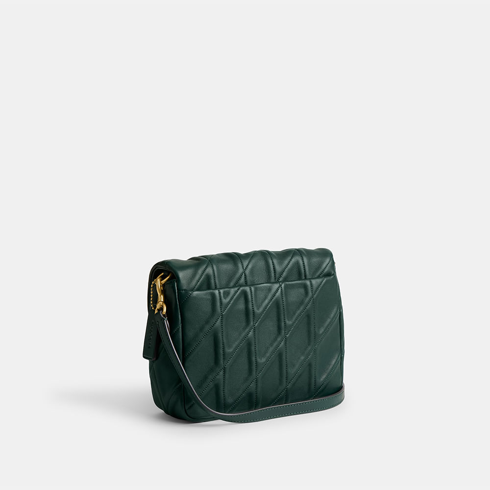 Bolsa Times Square Tabby Shoulder With Quilting Coach Verde - coach