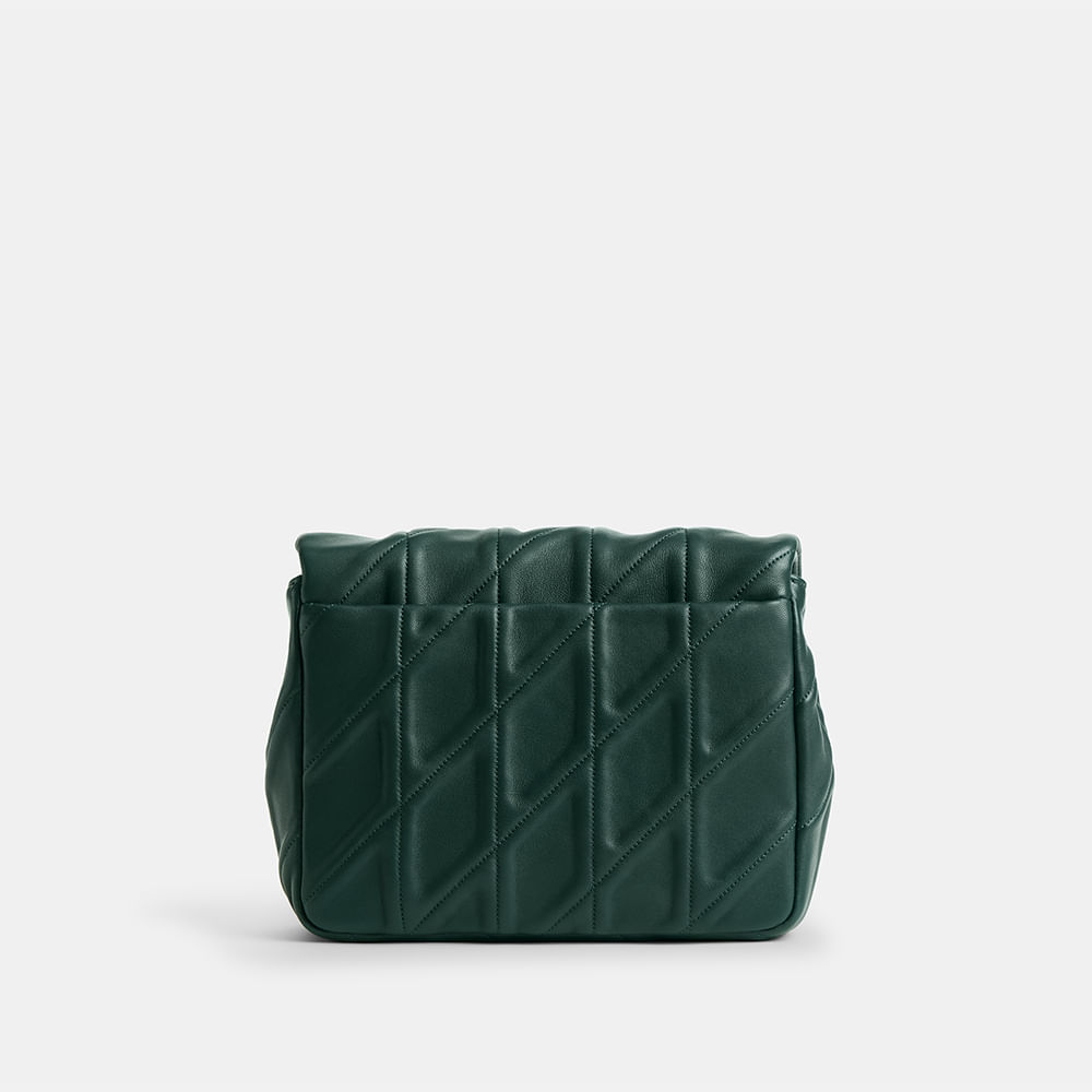 Bolsa Times Square Tabby Shoulder With Quilting Coach Verde - coach