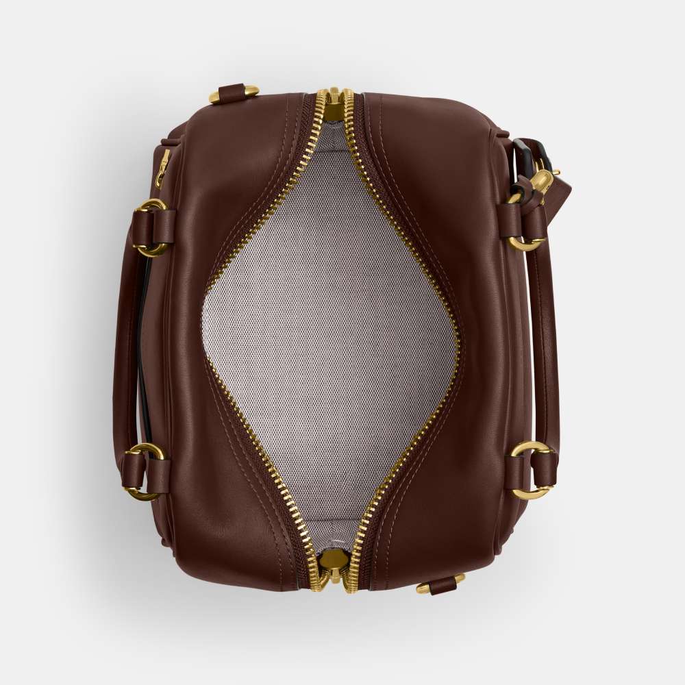 Bolsa Cube Rogue 20 Coach Marrom Escuro - coach