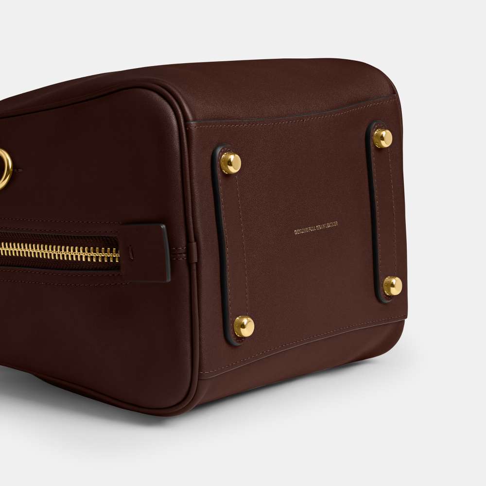 Bolsa Cube Rogue 20 Coach Marrom Escuro - coach